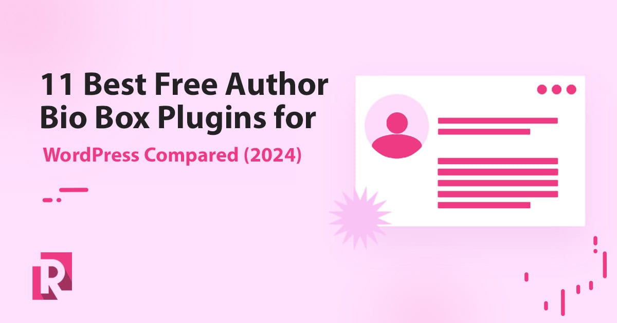 11 Best Free Author Bio Box Plugins for WordPress Compared (2024) - RB ...